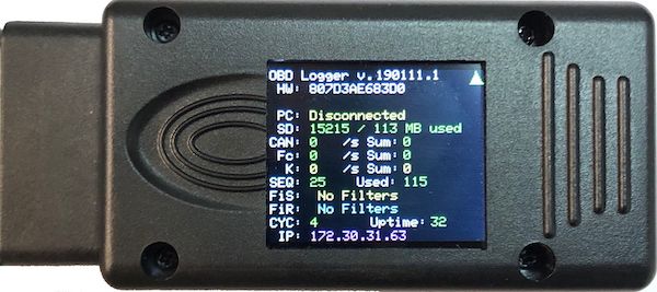 OBD Logger device